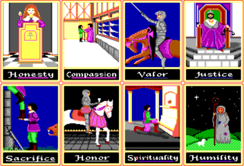 Cards of Virtue - The Codex of Ultima Wisdom, a wiki for Ultima and ...