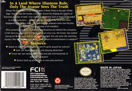 SNES-port of Ultima VII - The Codex of Ultima Wisdom, a wiki for Ultima ...